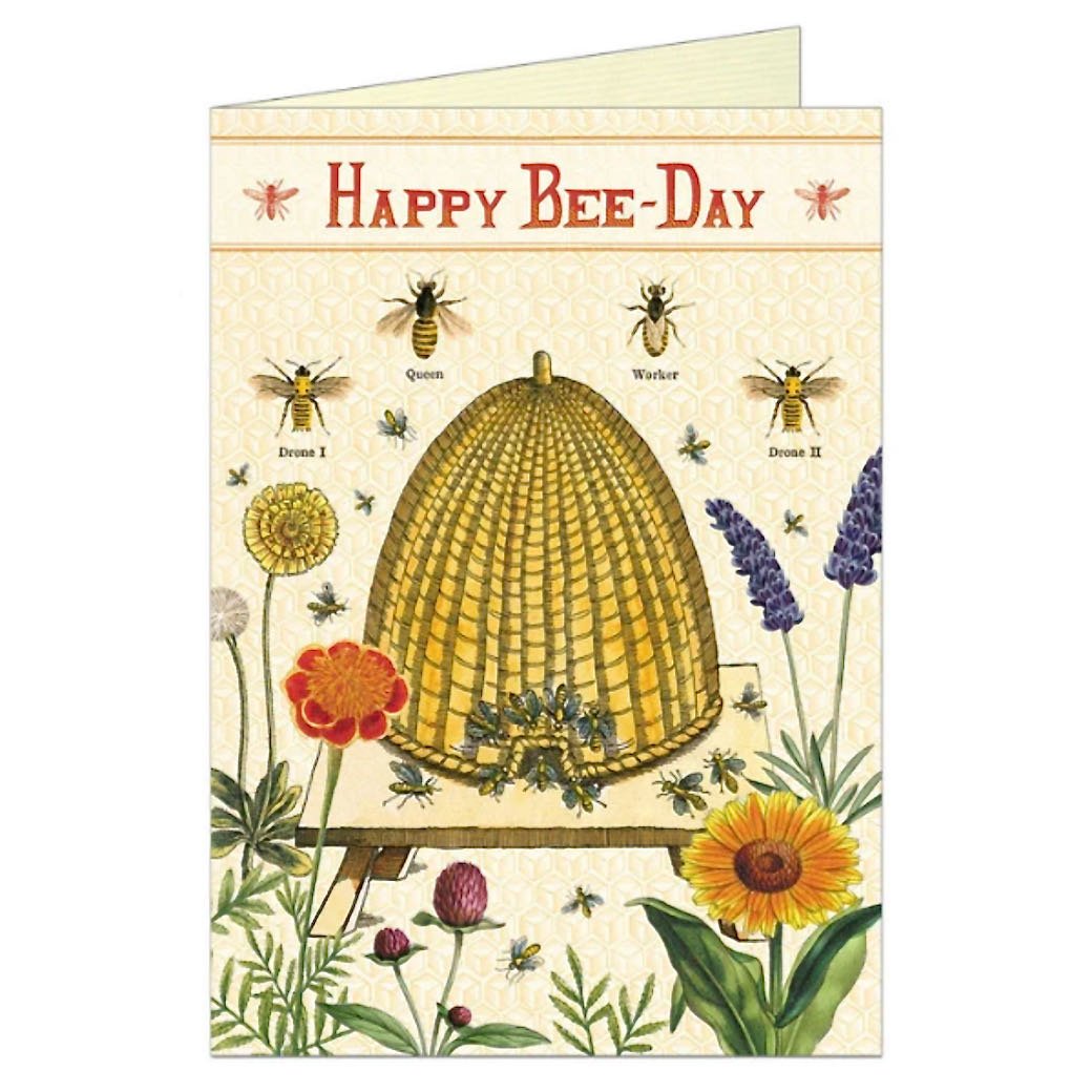 Happy Bee-Day Birthday Greeting Card