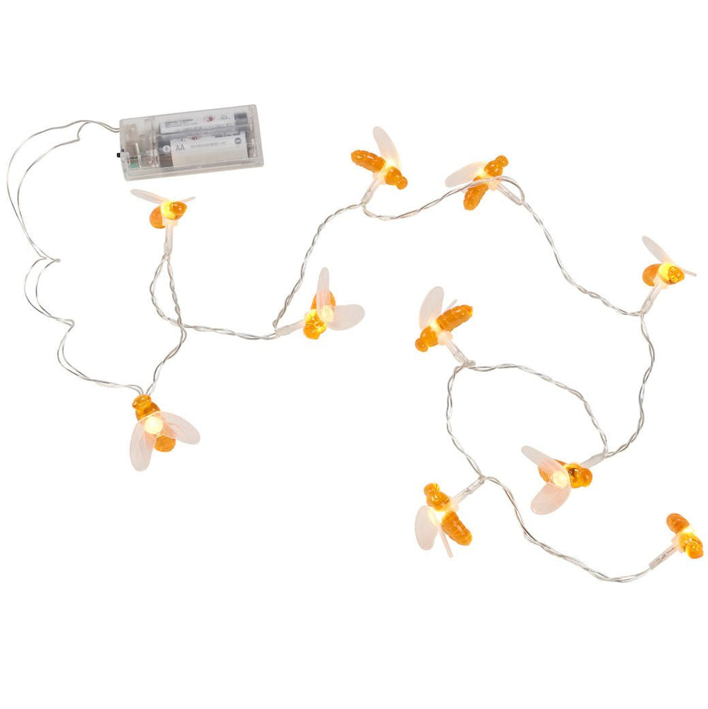Battery Operated Bee-Shaped String Lights