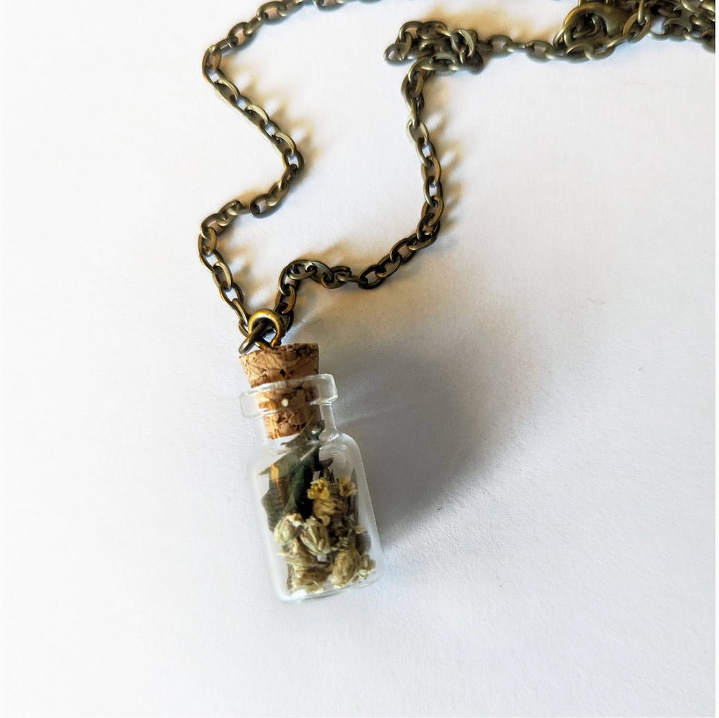 Intuition Amulet - Insight & Clarity Talisman Necklace w Owl