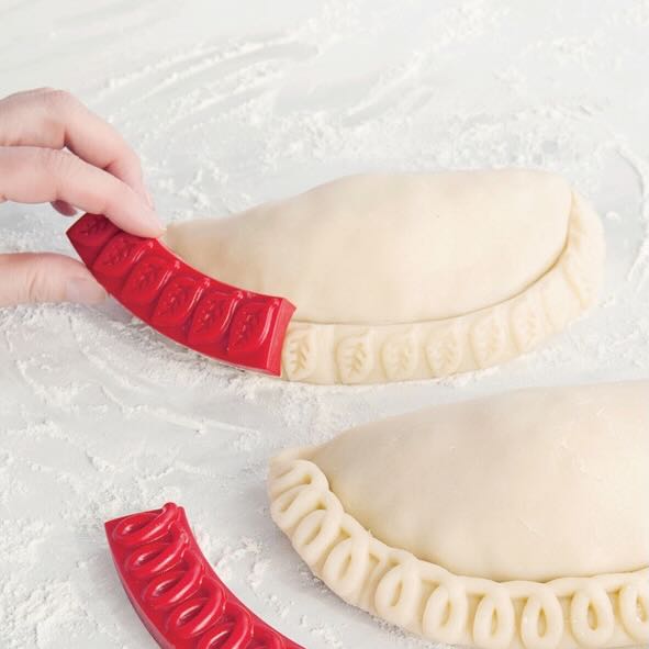 Set of Three Pastry or Pie Crust Stamps