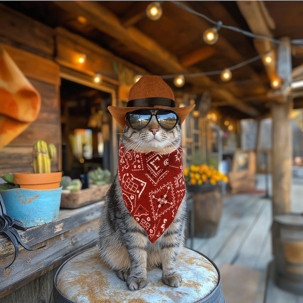 Western Themed Kitty Dress Up Prop Kit