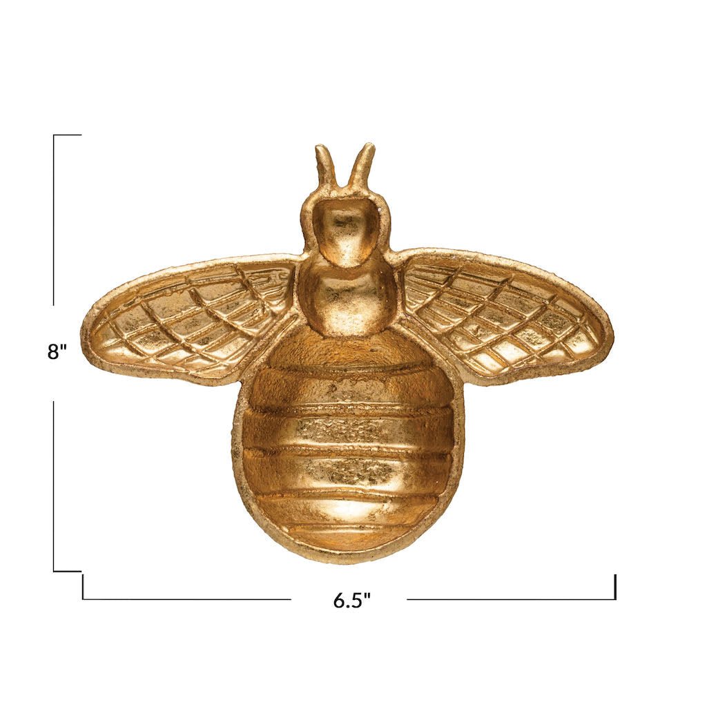 Decorative Cast Iron Bee Trinket Dish – Marmalade Mercantile