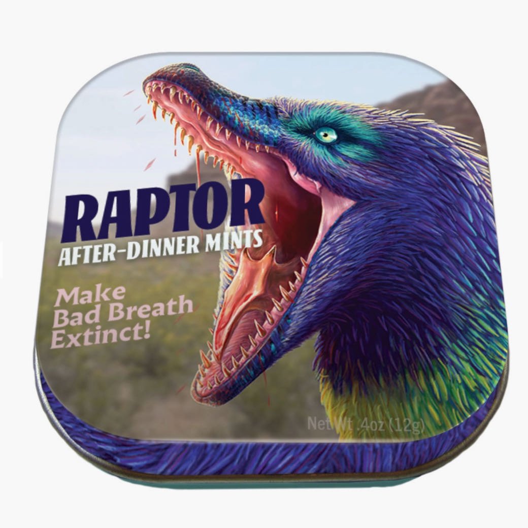TWO Tins of Raptor After-Dinner Breath Mints